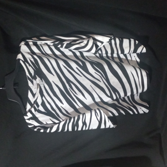 TanJay | Tops | Tanjay Zebra Print Blouse | Poshmark